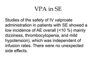Valproic Acid. (VPA). Antiseizure medication | PPTX