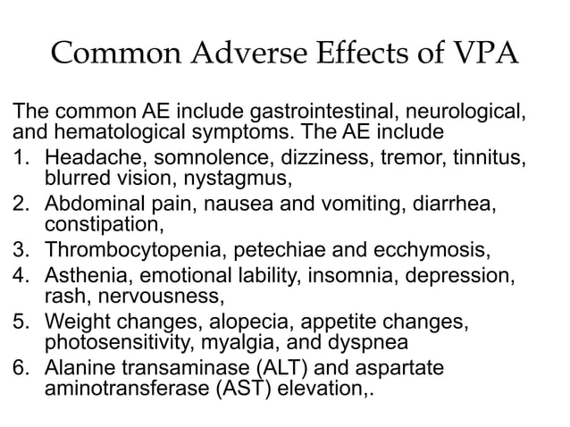 Valproic Acid. (VPA). Antiseizure medication | PPTX | Blood Disorders ...