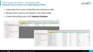 ValQ Data Acquisition Transformation Techniques | PPT