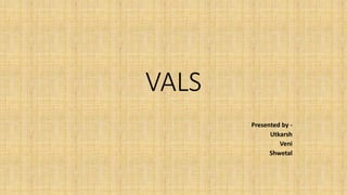 VALS framework : explained with coffee brands | PPTX