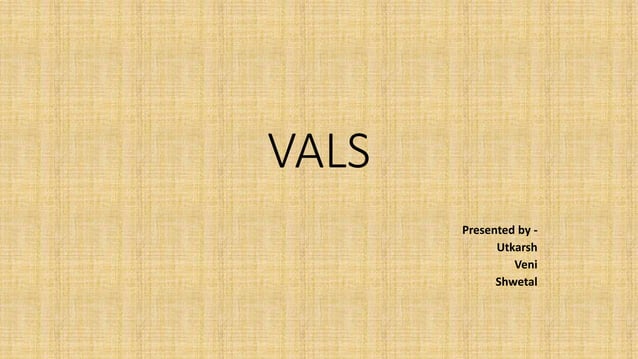 VALS framework : explained with coffee brands | PPTX | Marketing and ...