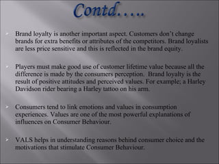 Values and Life Style(Brand Loyalty) | PPT | Marketing and Advertising ...