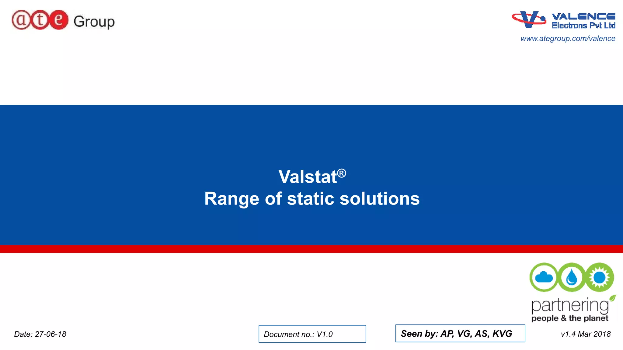 Valence Valstat® product range | PPT