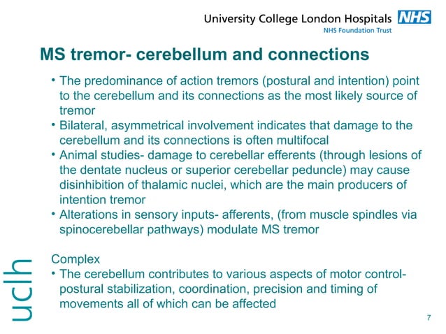 Management of tremor and spasticity in MS | PPT | Physical Therapy ...
