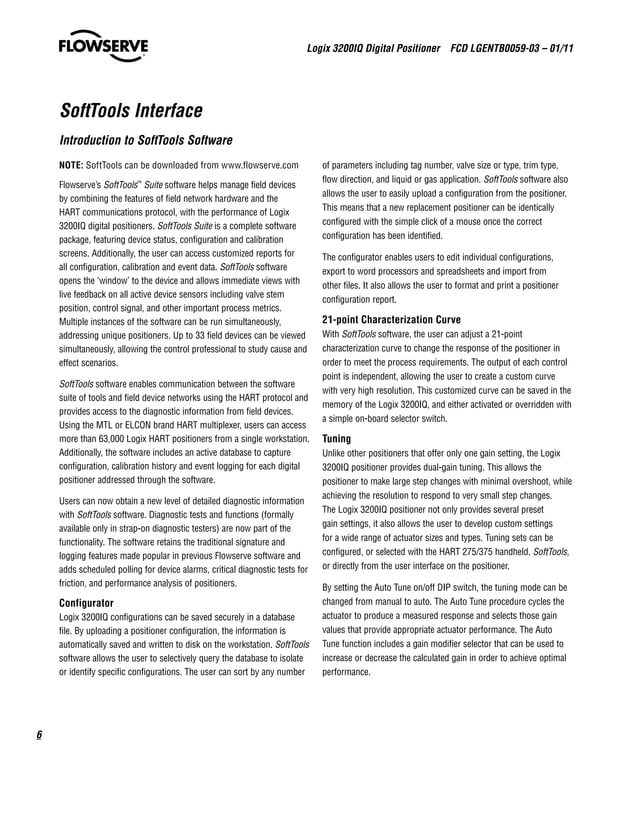 Digital valve positioner for industrial process control valves | PDF | Operating Systems ...