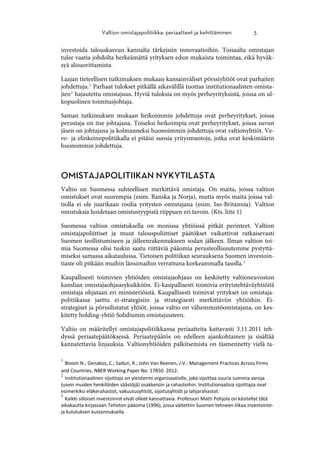 Valtion omistajapolitiikan-periaatteet-ja-kehittaminen | PDF
