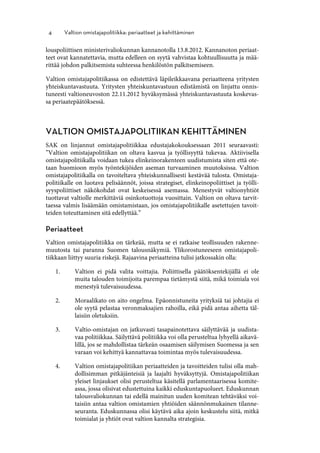 Valtion omistajapolitiikan-periaatteet-ja-kehittaminen | PDF