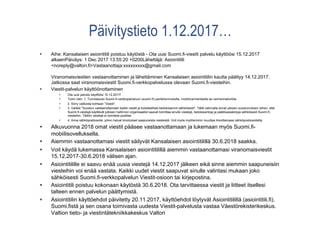 Valt IT asiointitili upd | PPT