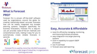 Forecast Pro + Valtitude | PDF | Logistics | Business