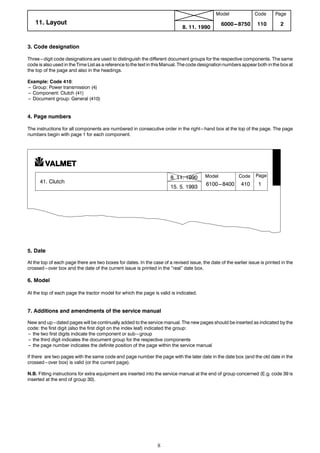 Valtra valmet 6100 tractor service repair manual | PDF
