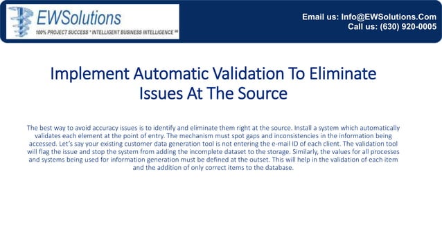 Valuable Tips To Improve Data Accuracy Ppt 8932