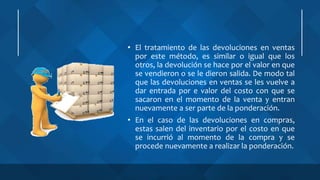Método de Valuación : Promedio Ponderado | PPTX