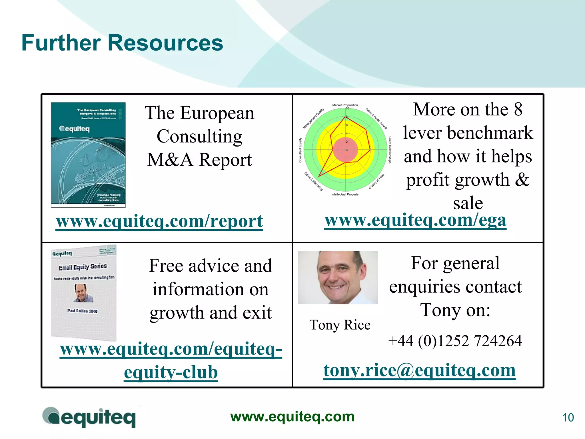 Consulting Company Valuation Model | PDF