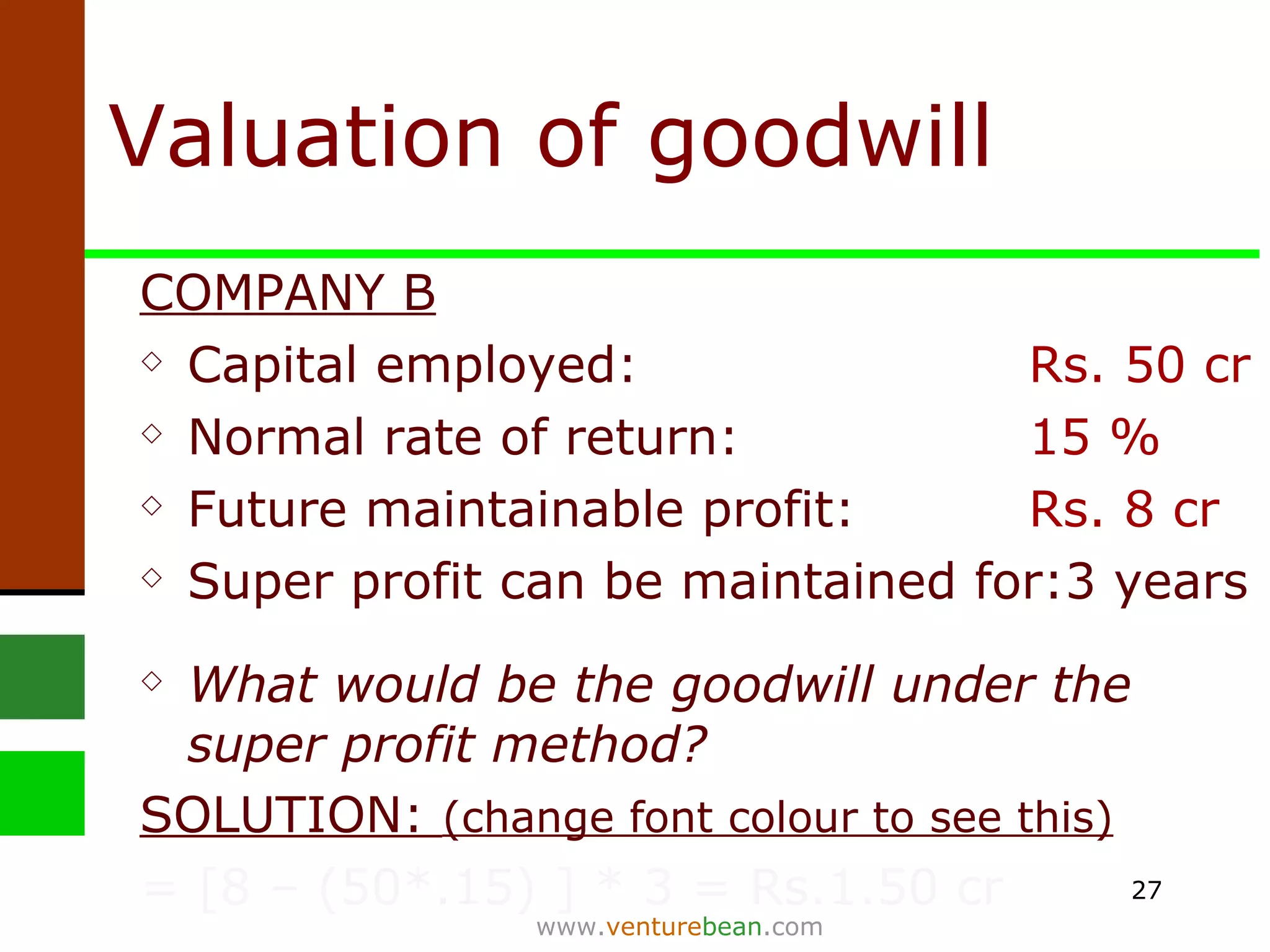 Valuation | PPT