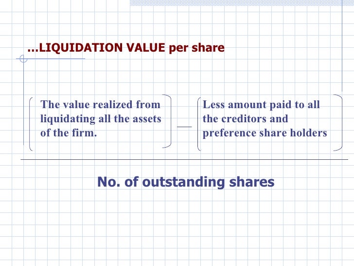 Valuation