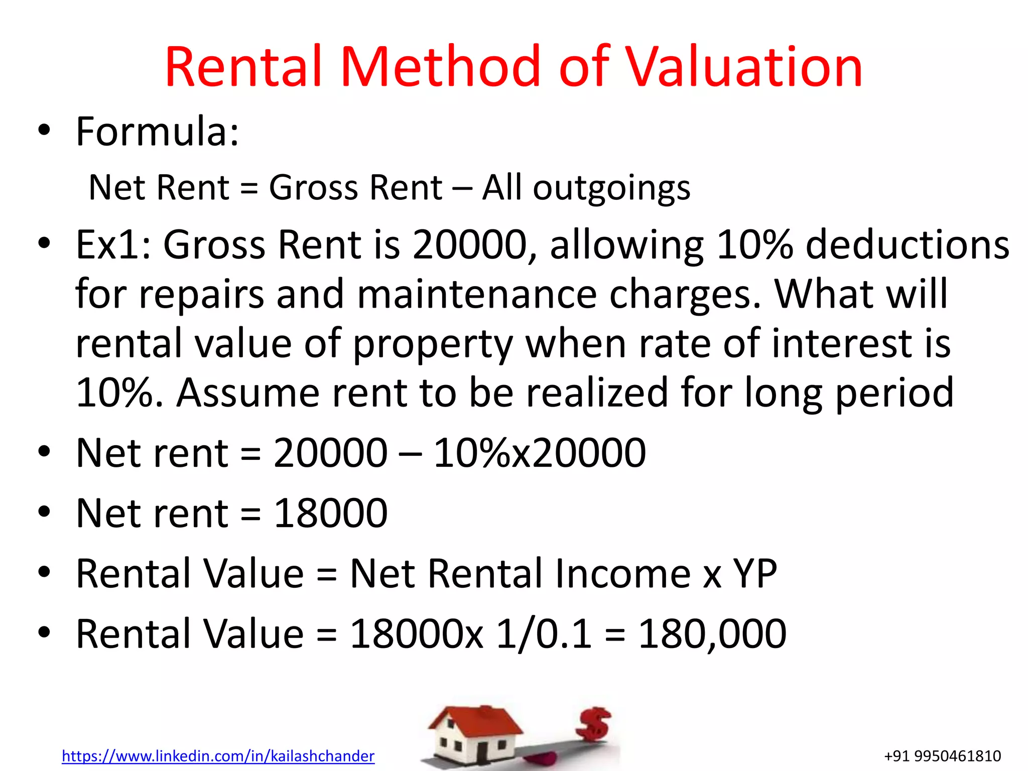 Valuation in Civil Engineering | PPTX