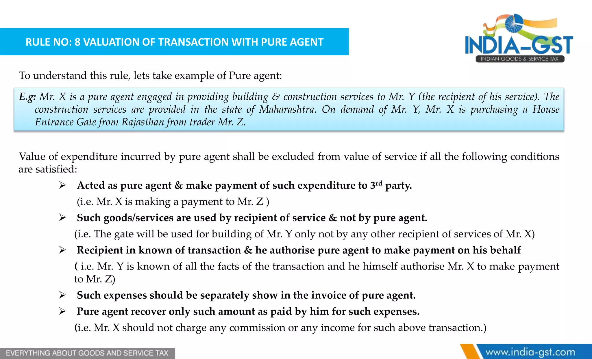 Valuation under GST & GST valuation Rule | PPTX