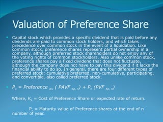 Valuation of Bonds and Shares | PPT