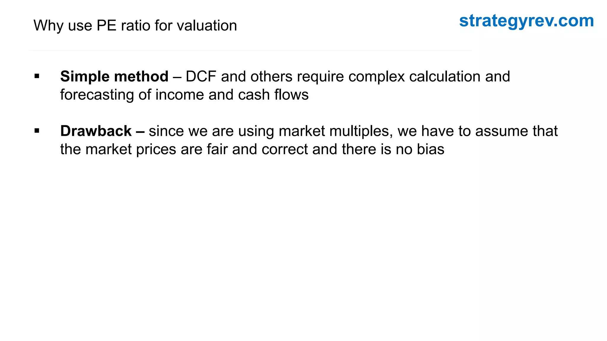 Relative Valuation | PPTX
