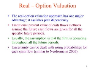 Valuation Techniques: Bear Sterns | PPT