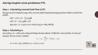 Valuation Capital Budgeting | PPTX
