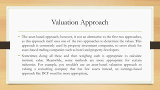 Valuation Concepts and Methods Valuation Concepts and Methods.pptx