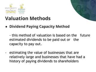 VALUATION CONCEPTSFIN 069.pptx