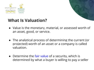 VALUATION CONCEPTSFIN 069.pptx