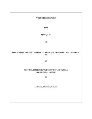 Valuation Format | PDF