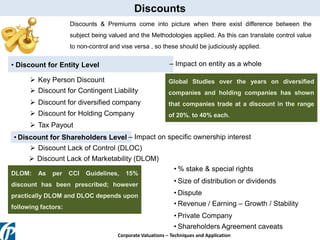 Valuation in Indian Regulatory Environment | PPT