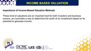 Valuation Methods Report(Final PPT).pptx