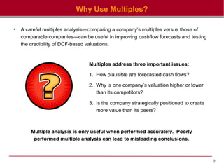 Valuation multiples | PPT