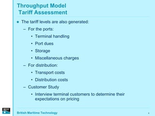 Valuation Of A Container Terminal 2005 | PPT