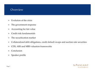 Valuation Of Complex Financial Assets In Illiquid Markets | PDF ...