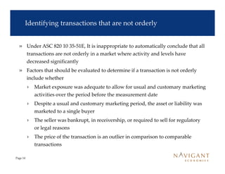 Valuation Of Complex Financial Assets In Illiquid Markets | PPT
