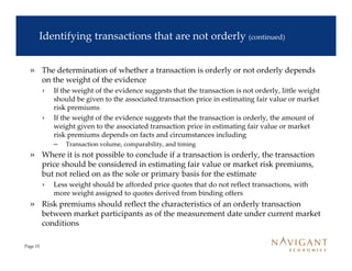 Valuation Of Complex Financial Assets In Illiquid Markets | PPT