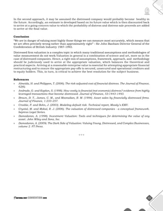 Valuation of distressed companies | PDF