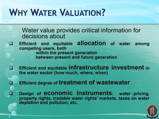 Valuation of domestic water supply | PDF | Water Services | Home Utilities