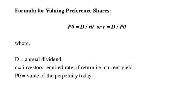 Valuation of Equity and Preference Share.pptx