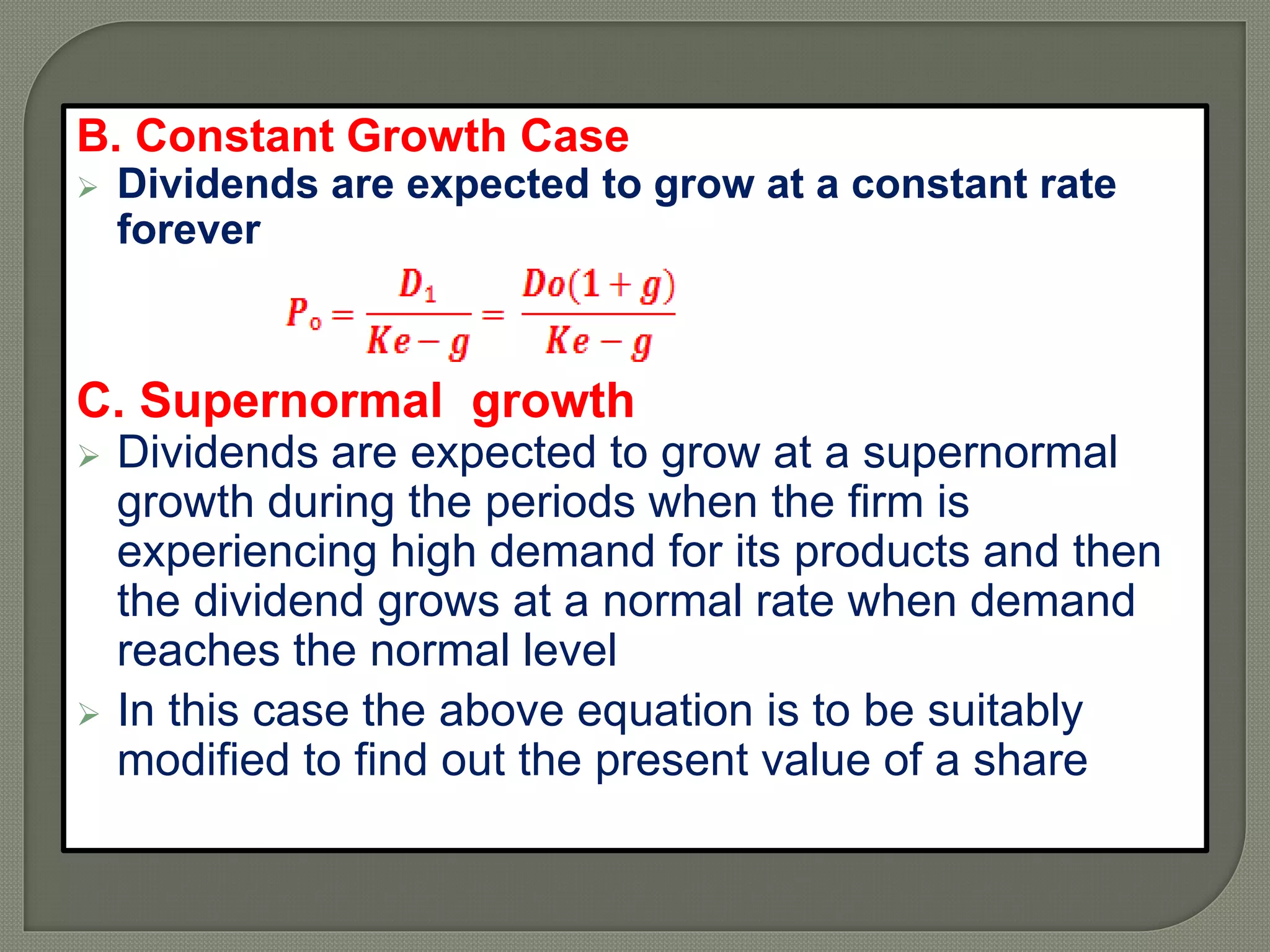 Valuation of equity sahres | PPTX