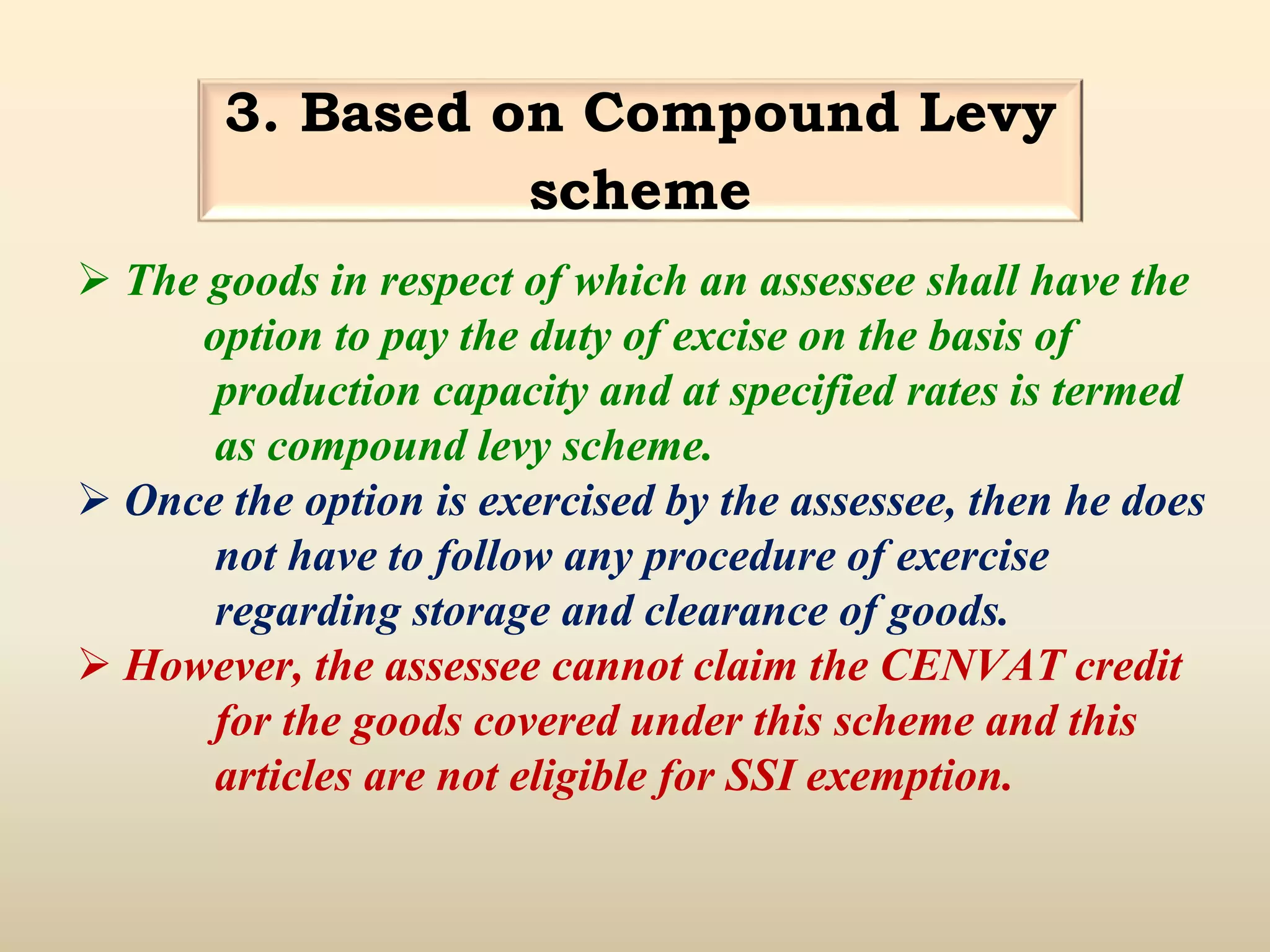 Valuation of excisable goods | PPTX | Commodities | Economy