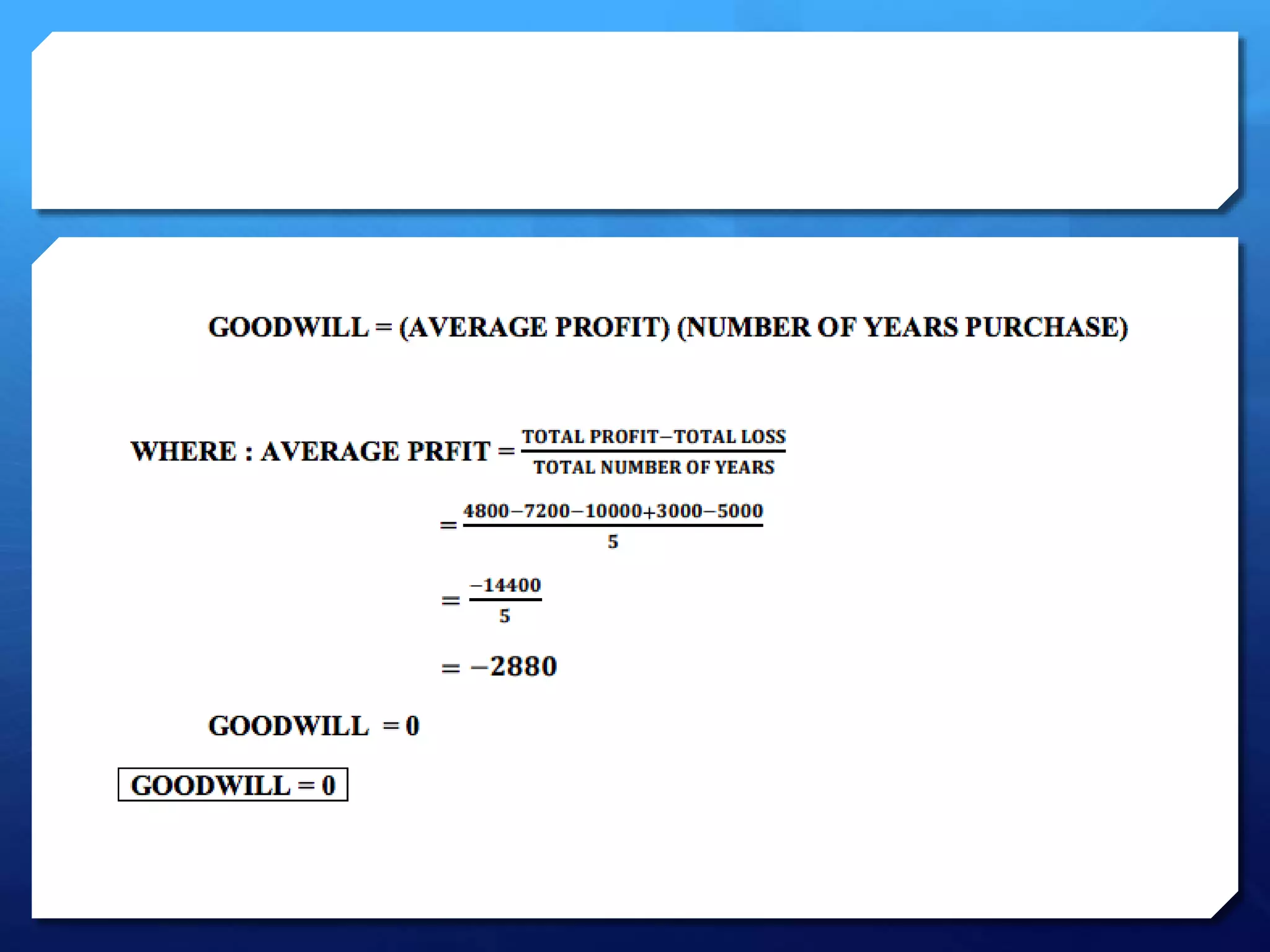 Valuation of goodwill | PPTX