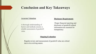 valuation of goodwill sfor Studentppt.pptx