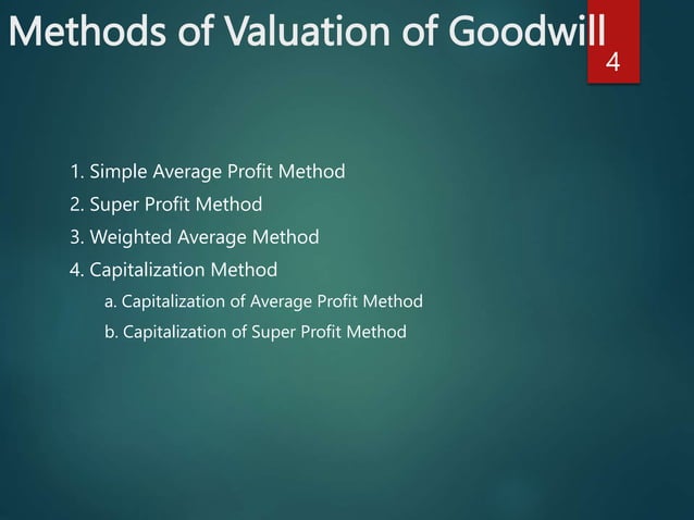ValuationofGoodwill(Krish Dhall).pptx