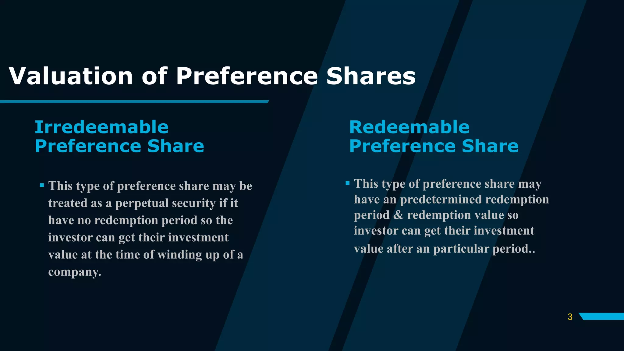 Valuation of Preference Shares.pptx
