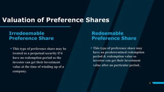Valuation of Preference Shares.pptx