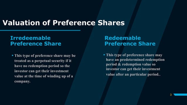 Valuation of Preference Shares.pptx