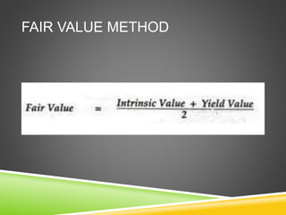 Valuation of shares | PPTX