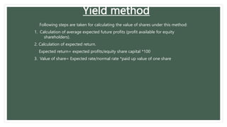 Valuation of shares...pptx