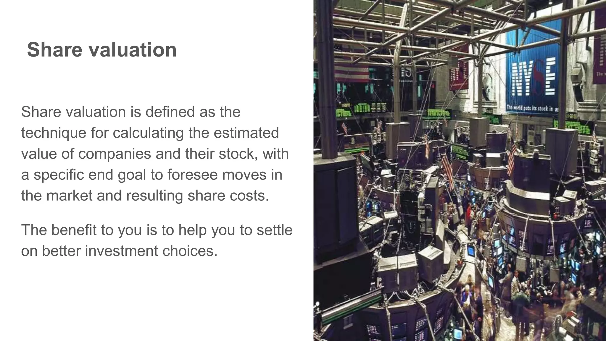 Valuation of shares under variable growth rates | PPT